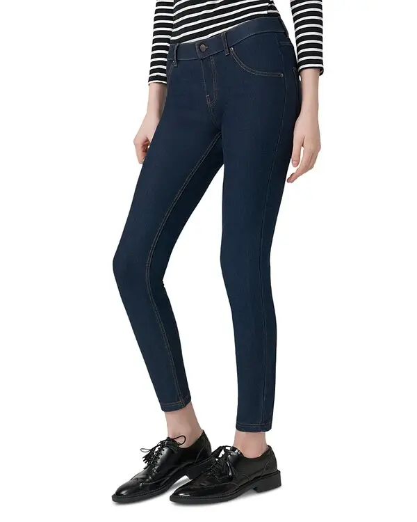 Hue Essential Denim Leggings - Deep Indigo Wash