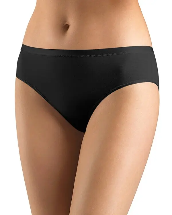Hanro Soft Touch Hi-cut Briefs - Black