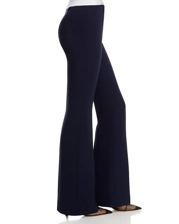 Theory Demitria Admiral Crepe Flared Pants - Deep Navy
