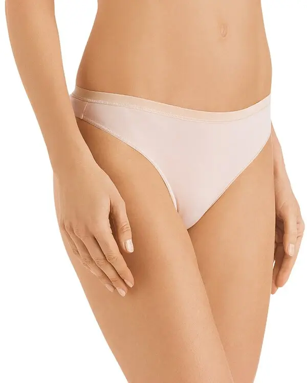 Hanro Cotton Sensation Thong - Beige