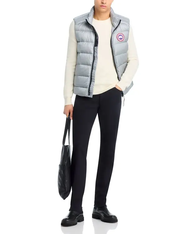 Canada Goose Crofton Down Puffer Vest - Boulder Grey
