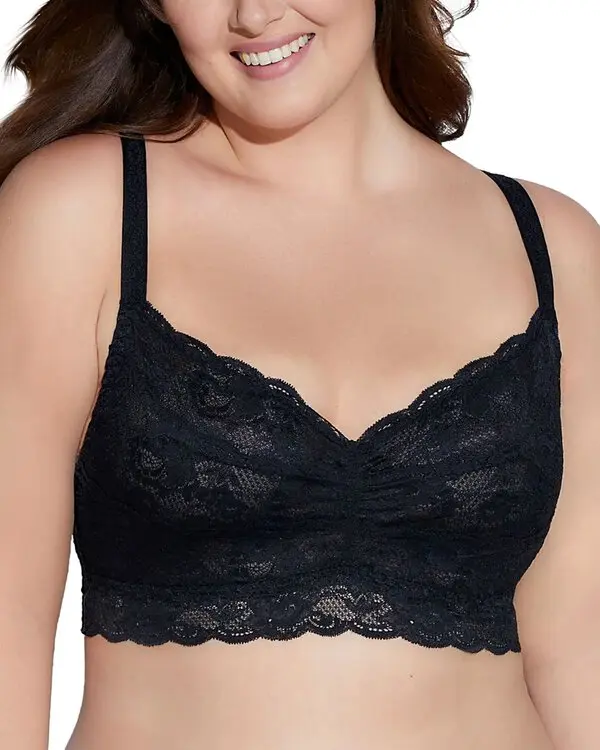 Cosabella Plus Never Say Never Sweetie Soft Bra - Black