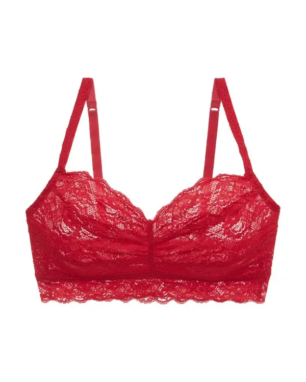 Cosabella Plus Never Say Never Sweetie Soft Bra - Mystic Red