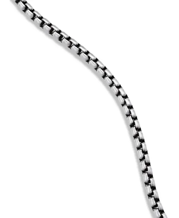David Yurman Small Box Chain - Silver