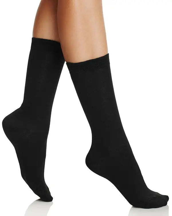 Hue Solid Femme Socks