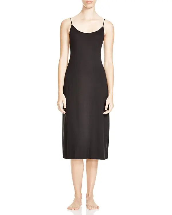 Natori Shangri La Knit Gown - Black