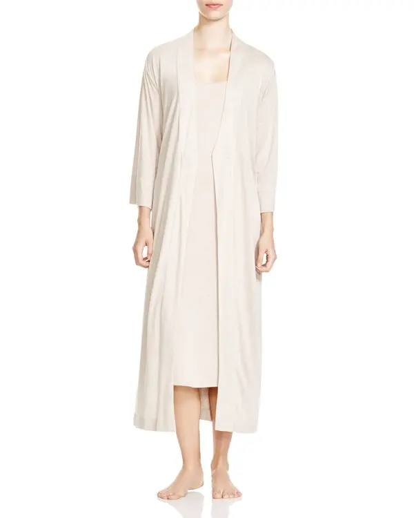 Natori Shangri La Knit Robe - Cashmere Cream