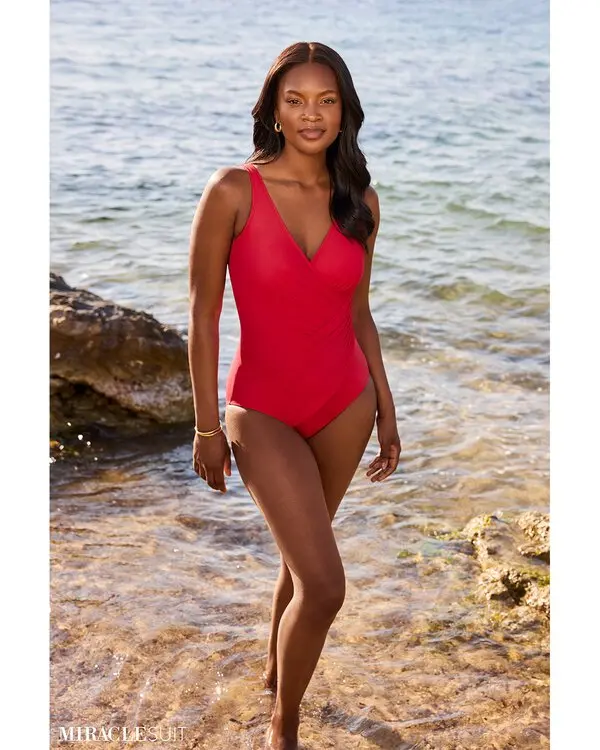 Miraclesuit Must Have Oceanus One-piece Swimsuit - Poppy