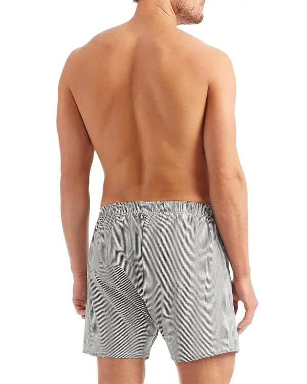 Polo Ralph Lauren Woven Boxers, Pack Of 5 - Gray/blue Plaid Combo