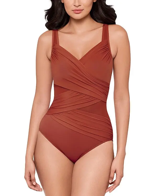 Miraclesuit Network 18 Madero One Piece Swimsuit - Terra