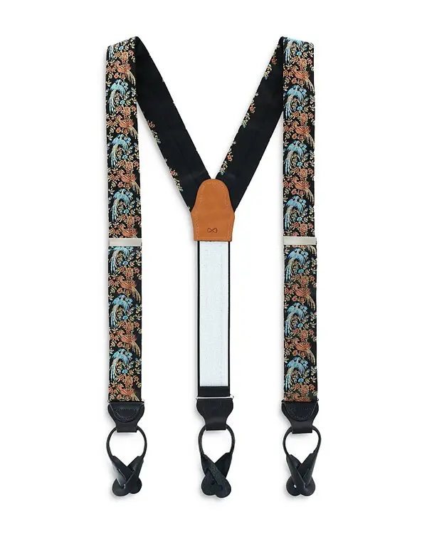 Trafalgar Birds Of Prosperity Silk Brace - Black