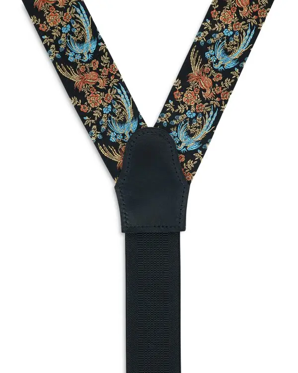Trafalgar Birds Of Prosperity Silk Brace - Black
