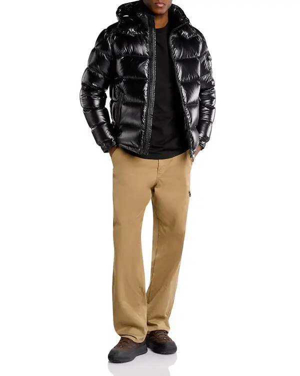 Moncler Maya Down Puffer Jacket - Black