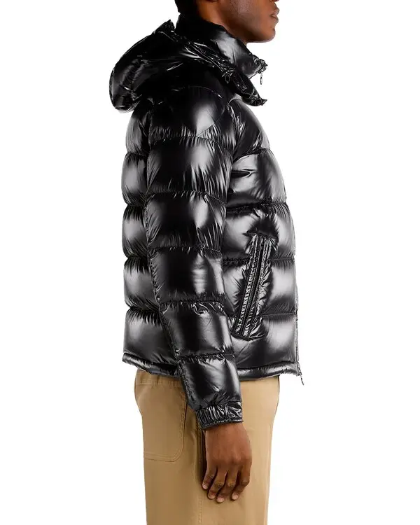 Moncler Maya Down Puffer Jacket - Black
