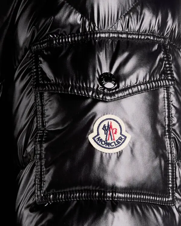 Moncler Maya Down Puffer Jacket - Black