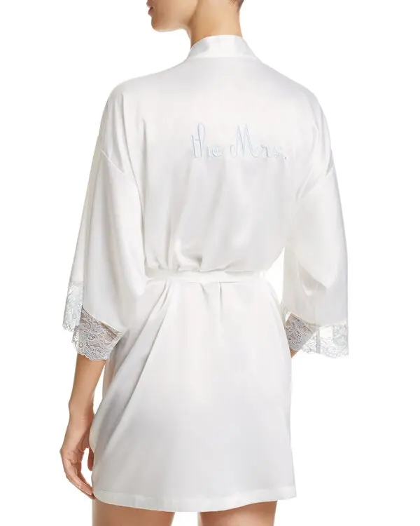 IN BLOOM BY JONQUIL The Mrs. Wrap Robe - Ivory