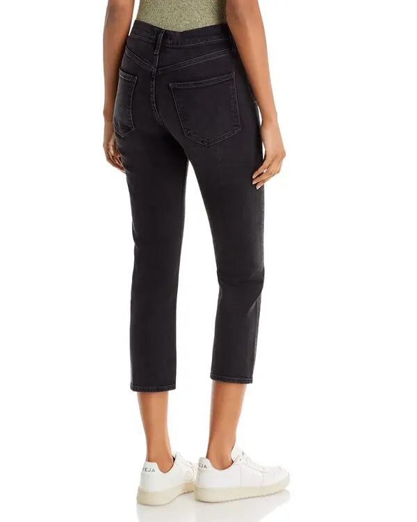 AGOLDE Riley High-rise Cropped Straight Jeans