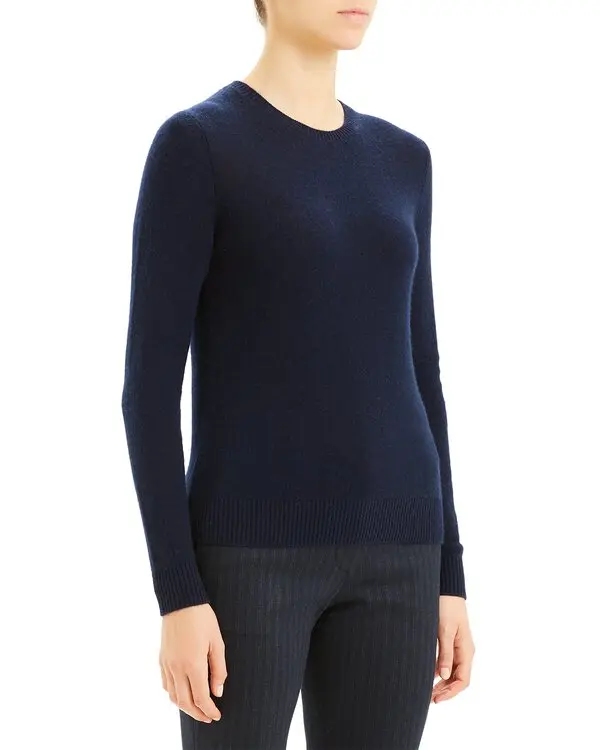 Theory Featherweight Cashmere Sweater - Deep Navy