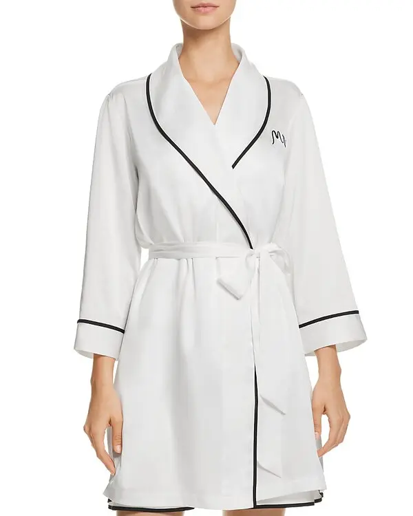 Kate Spade New York Mrs. Bridal Robe - Off White