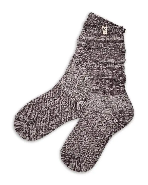 UGG Rib Knit Crew Socks - Nightfall