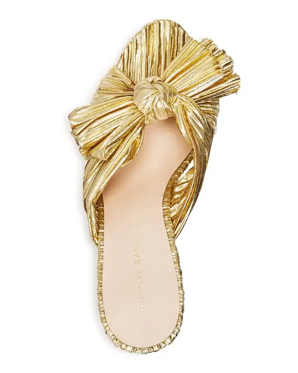 LOEFFLER RANDALL Penny Pleated High Heel Sandals