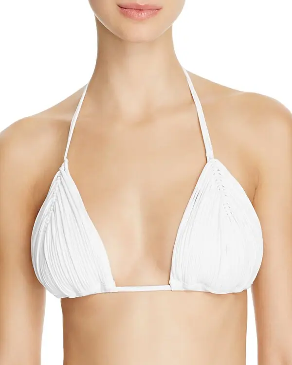 PQ SWIM Isla Triangle Bikini Top - Waterlily