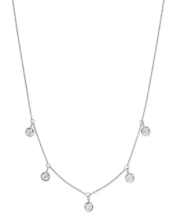 Roberto Coin 18k Diamonds The Inch Necklace - White Gold
