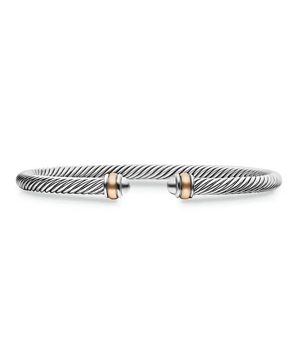 David Yurman Classic Cable Bracelet - Silver