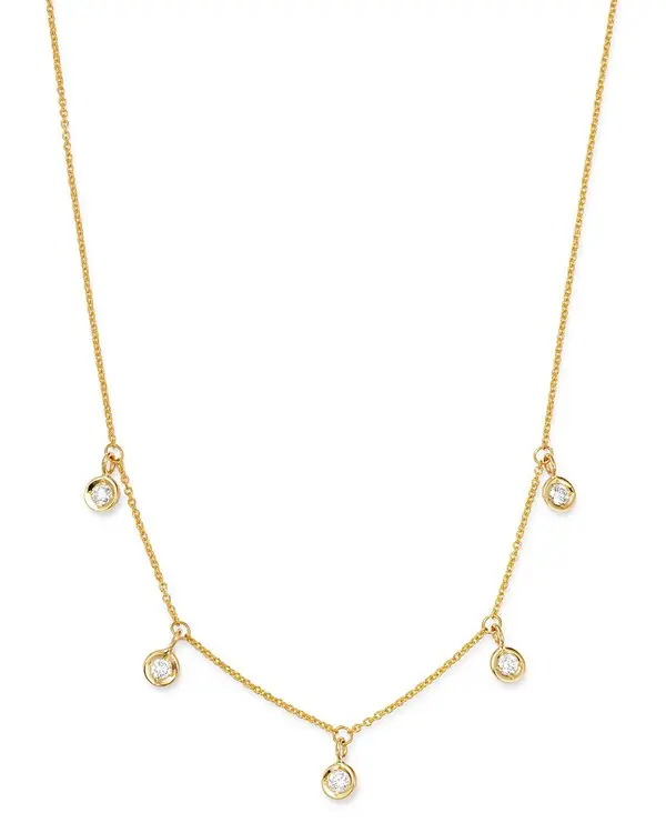 Roberto Coin 18k Yellow Diamonds The Inch Necklace - Gold