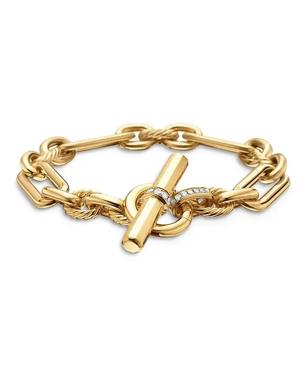 David Yurman Lexington Chain Bracelet - Gold