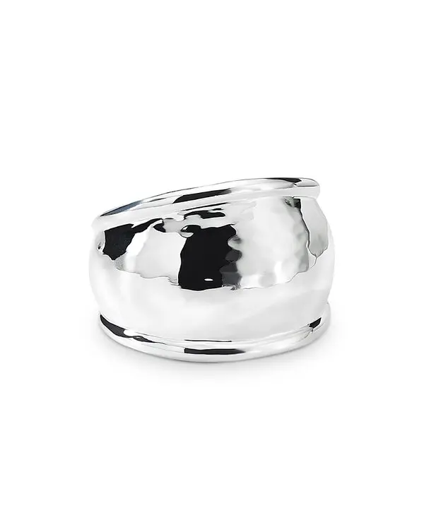 Ippolita Classico Hammered Dome Ring - Silver