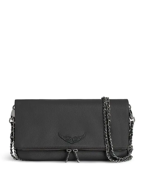 Zadig&Voltaire Rock Leather Shoulder Bag - Road