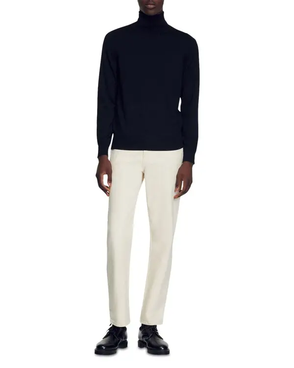 Sandro Slim Fit Turtleneck Sweater