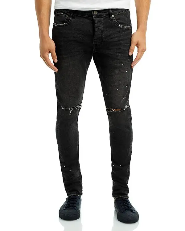 PURPLE BRAND P001-bos Slim Fit Jeans