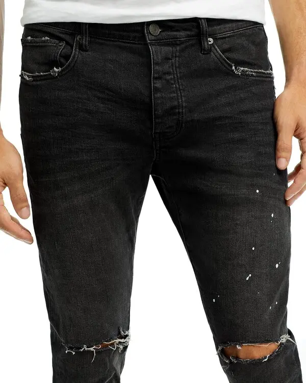 PURPLE BRAND P001-bos Slim Fit Jeans