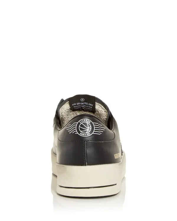 GOLDEN GOOSE Stardan Low Top Sneakers - Black