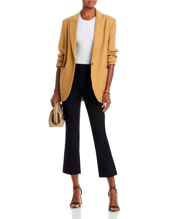 Derek Lam 10 Crosby Robertson Crop Flare Pants - Black