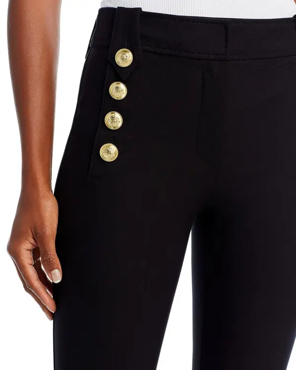 Derek Lam 10 Crosby Robertson Crop Flare Pants - Black