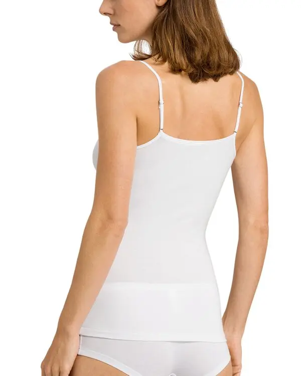 Hanro Soft Touch Spaghetti Cami - White