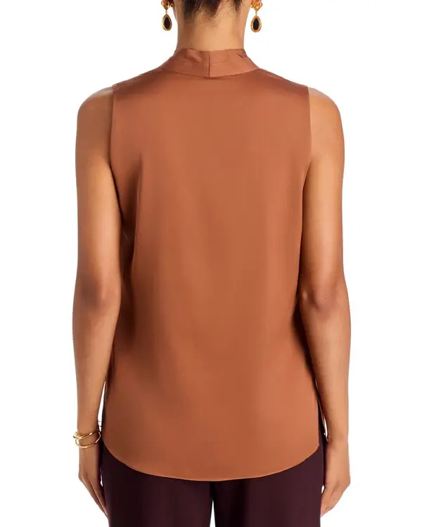 Kobi Halperin Mila Silk Blouse - Bourbon