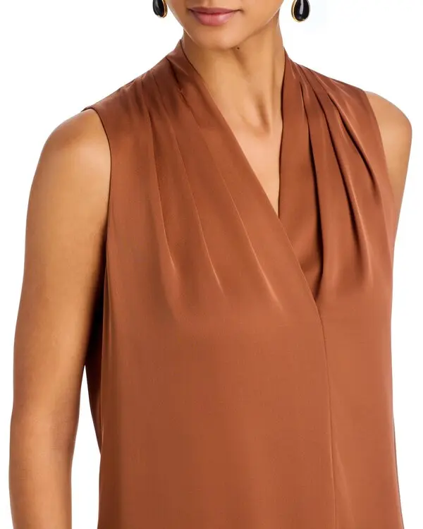 Kobi Halperin Mila Silk Blouse - Bourbon