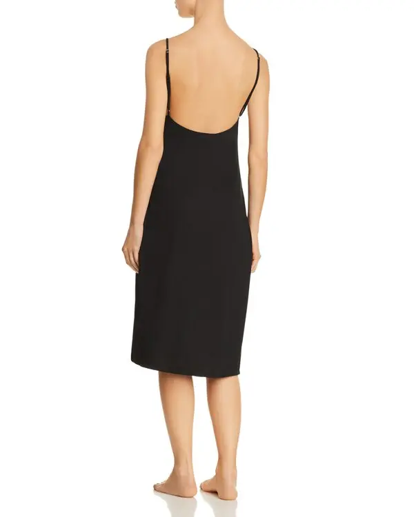 Natori Luxe Shangri-la Chemise - Black