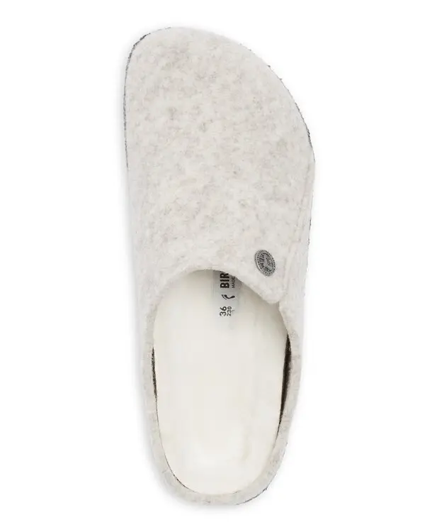 BIRKENSTOCK Zermatt Shearling Clogs - Natural