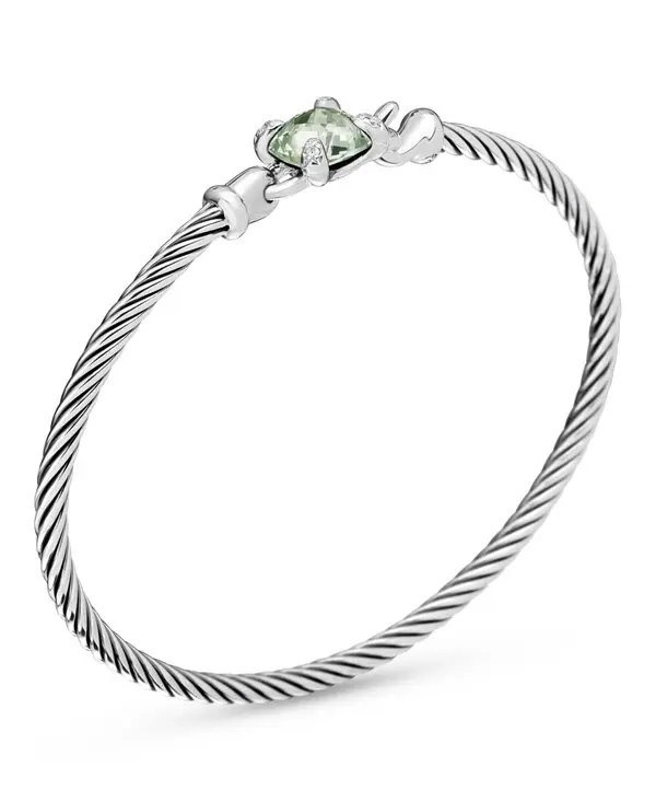 David Yurman Chatelaine Bracelet - Prasiolite/silver