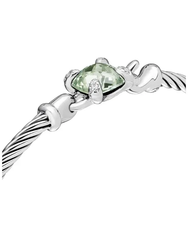 David Yurman Chatelaine Bracelet - Prasiolite/silver