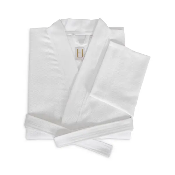 Frette Pique Kimono Bathrobe
