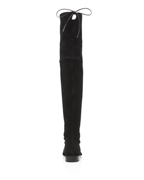 STUART WEITZMAN Lowland Stretch Over-the-knee Boots - Black Suede
