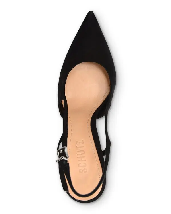 Schutz Boris Slingback Pumps - Black