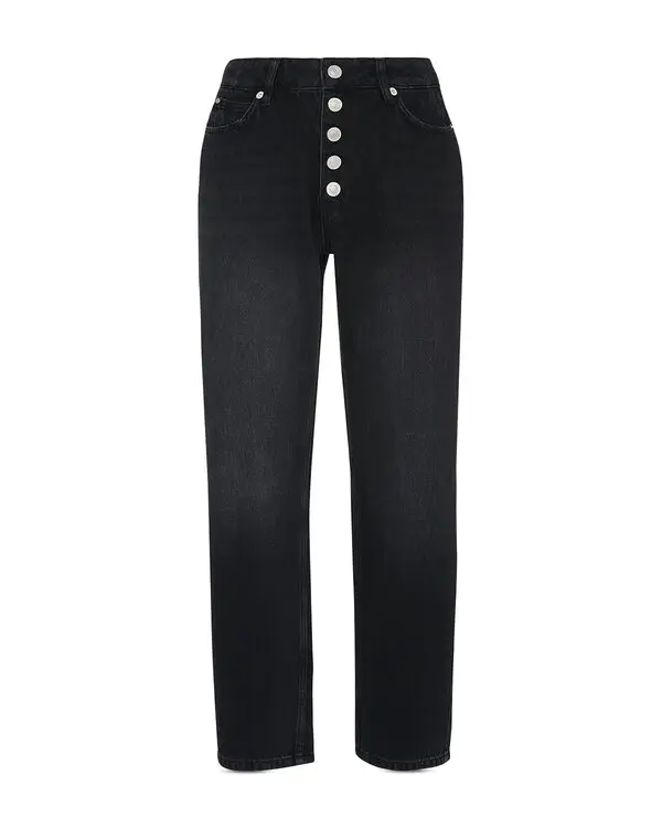 Whistles Hollie High-rise Straight-leg Jeans