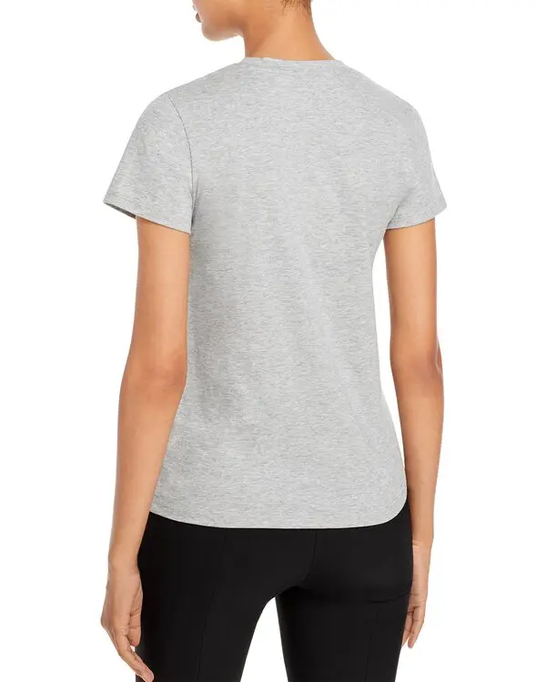 Vince Essential Crewneck Tee - Heather Grey
